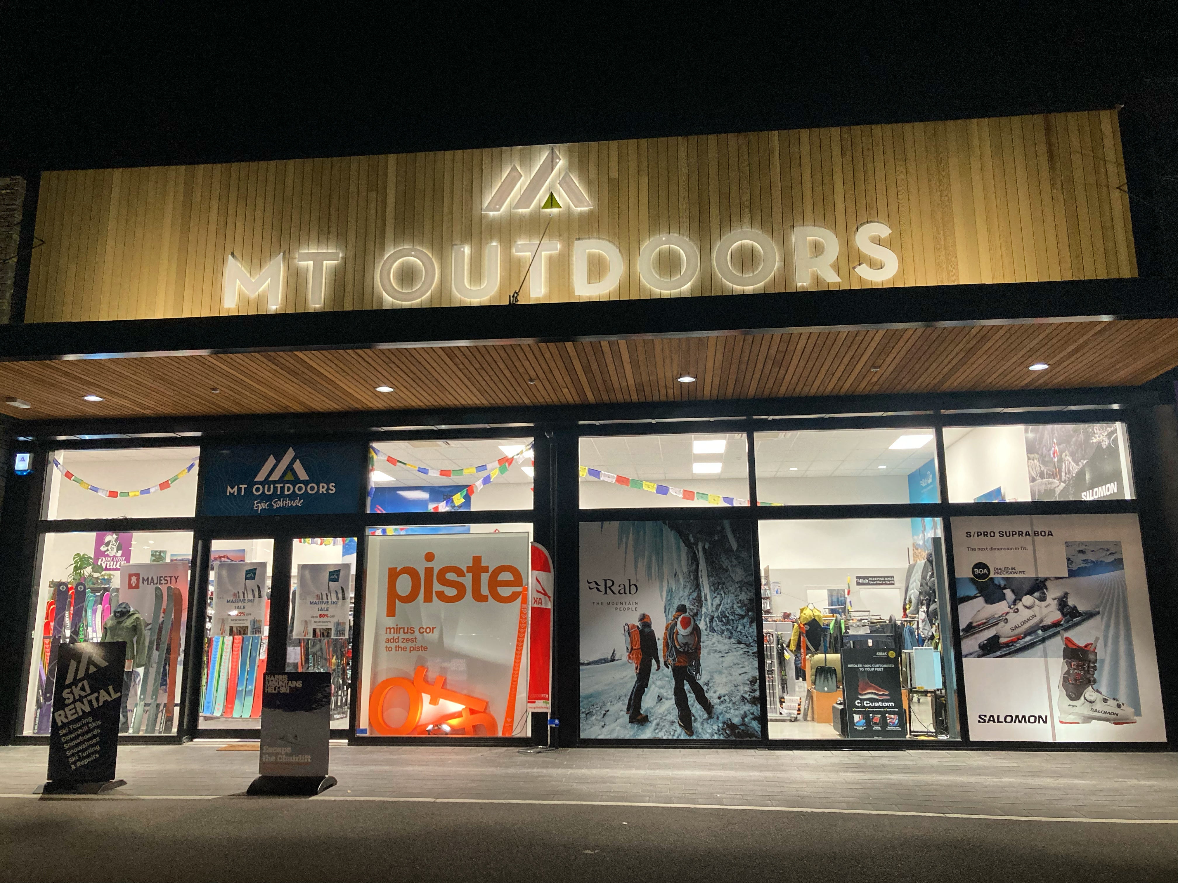 MT Outdoors: Specialist Outdoor & Ski Shop